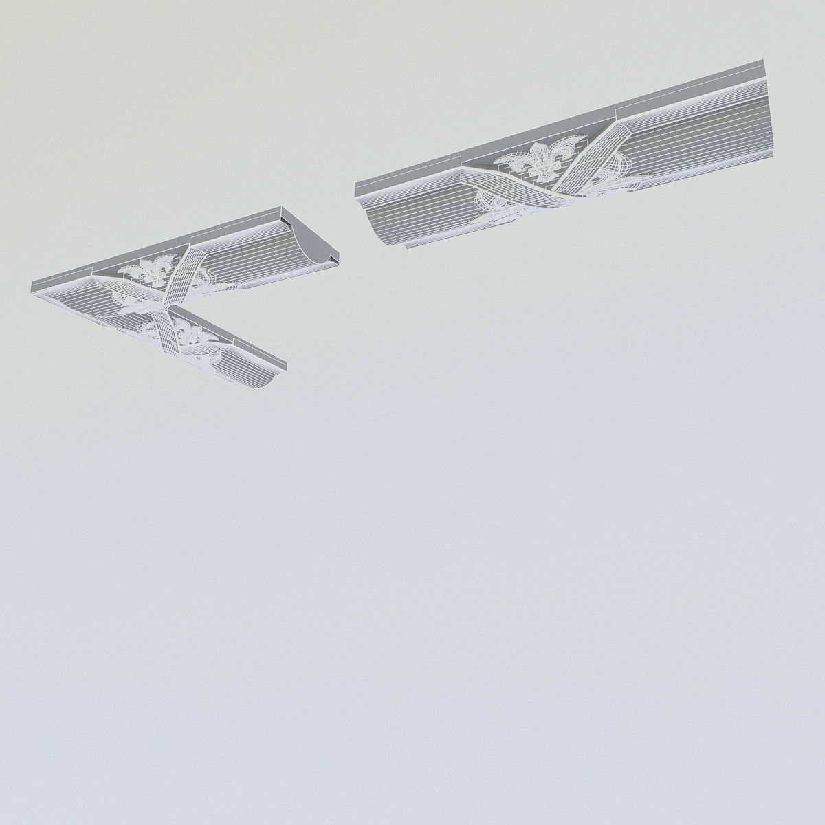 Classic Patterned Lath free 3D model | CGTrader