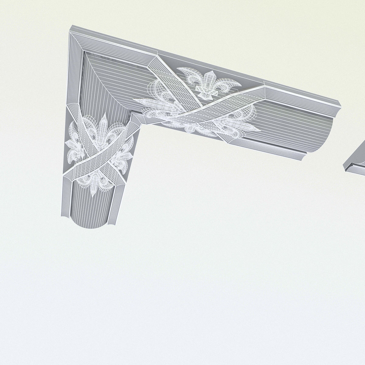 Classic Patterned Lath free 3D model | CGTrader