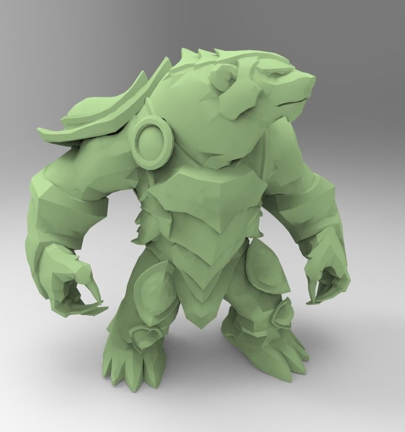volibear 3D model 3D printable | CGTrader