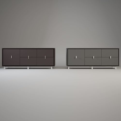 Modern console free 3D model | CGTrader