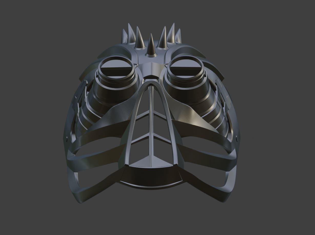 Classic Kabal mask for face from Mortal Kombat 11 3D model 3D printable ...