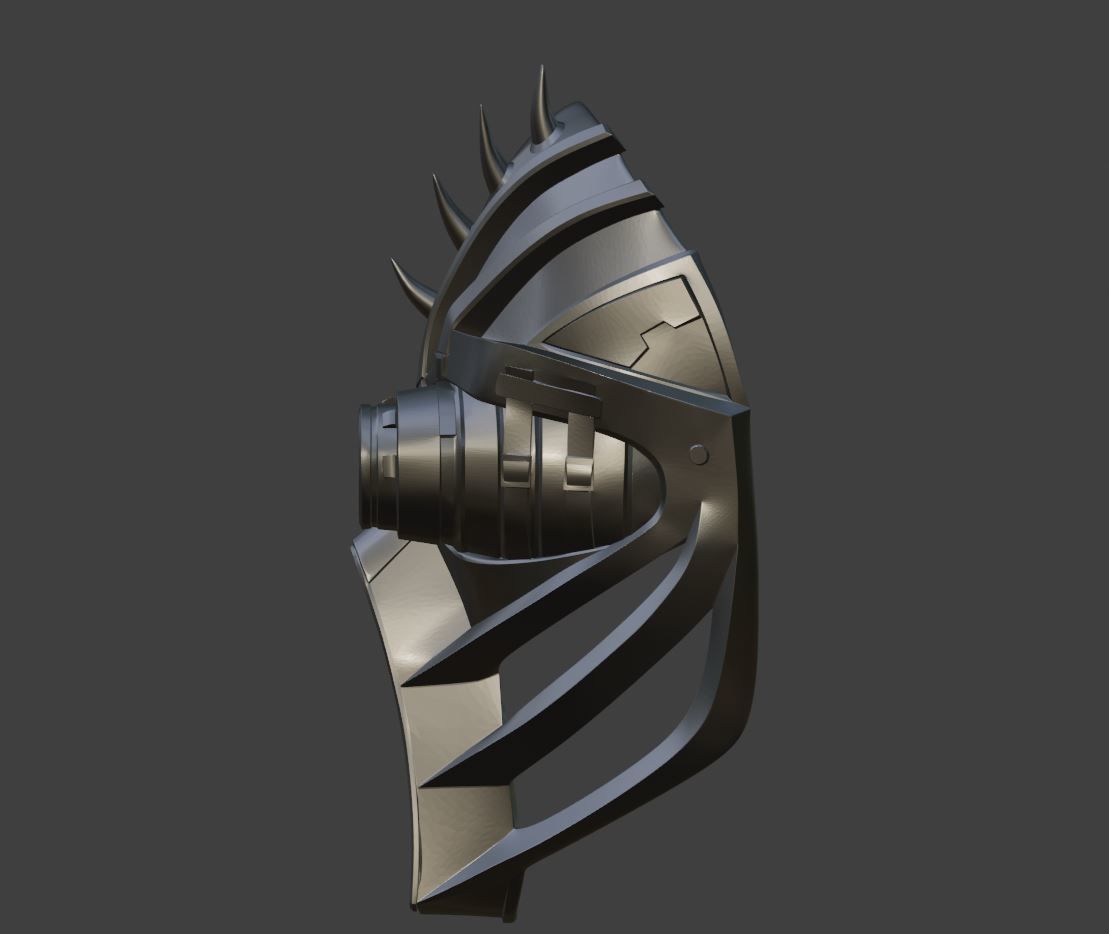 Classic Kabal mask for face from Mortal Kombat 11 3D model 3D printable ...