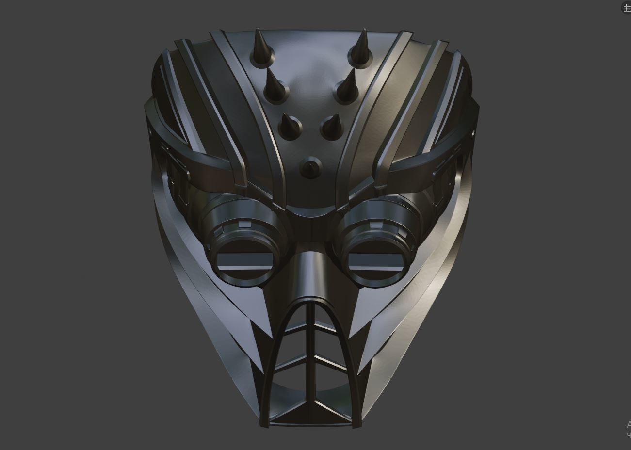 Classic Kabal mask for face from Mortal Kombat 11 3D model 3D printable ...