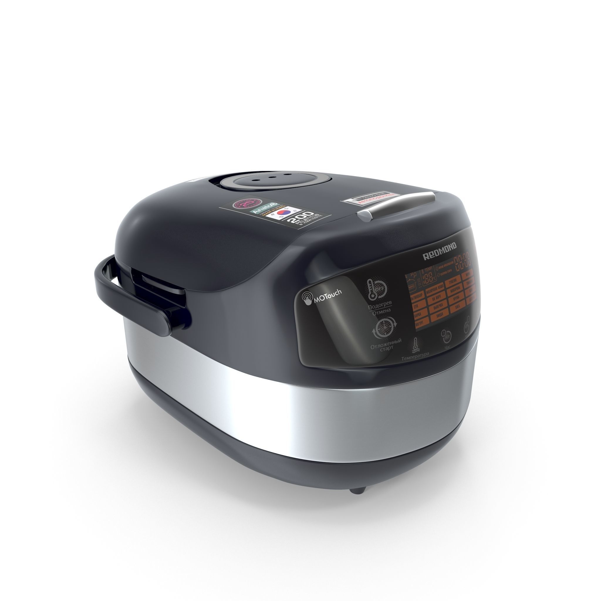 Multi cooker Redmond M90 3D model | CGTrader