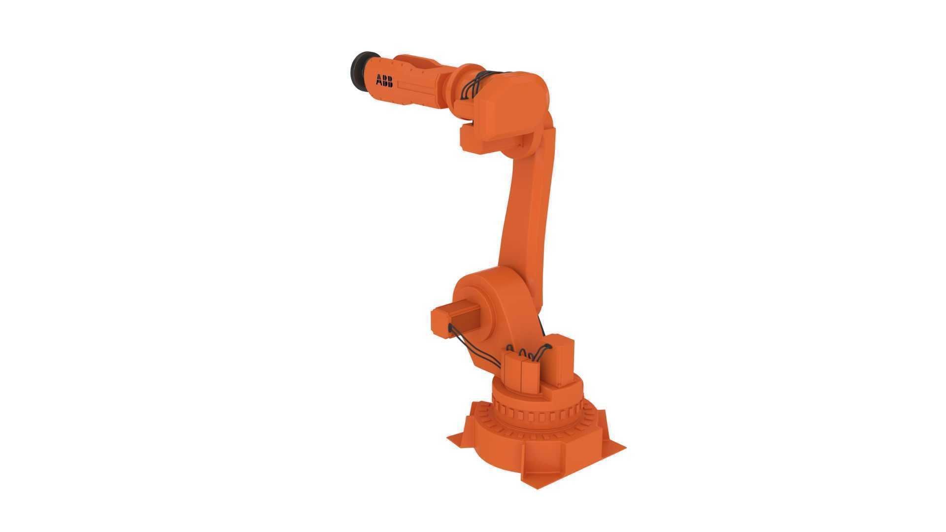 ABB IRB 6620 Industrial Robot 3D model | CGTrader