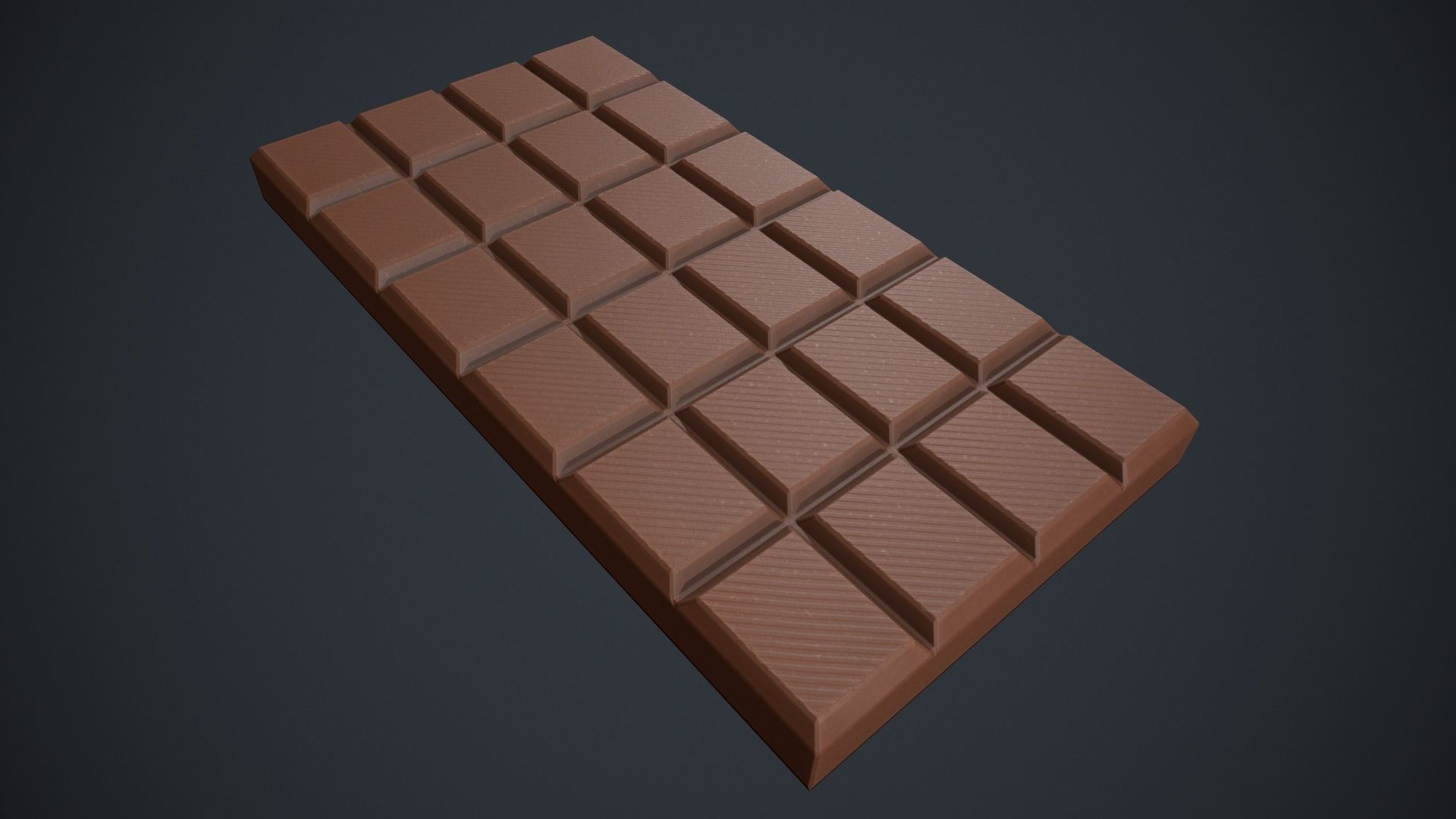3D model Chocolate Bar VR / AR / low-poly | CGTrader