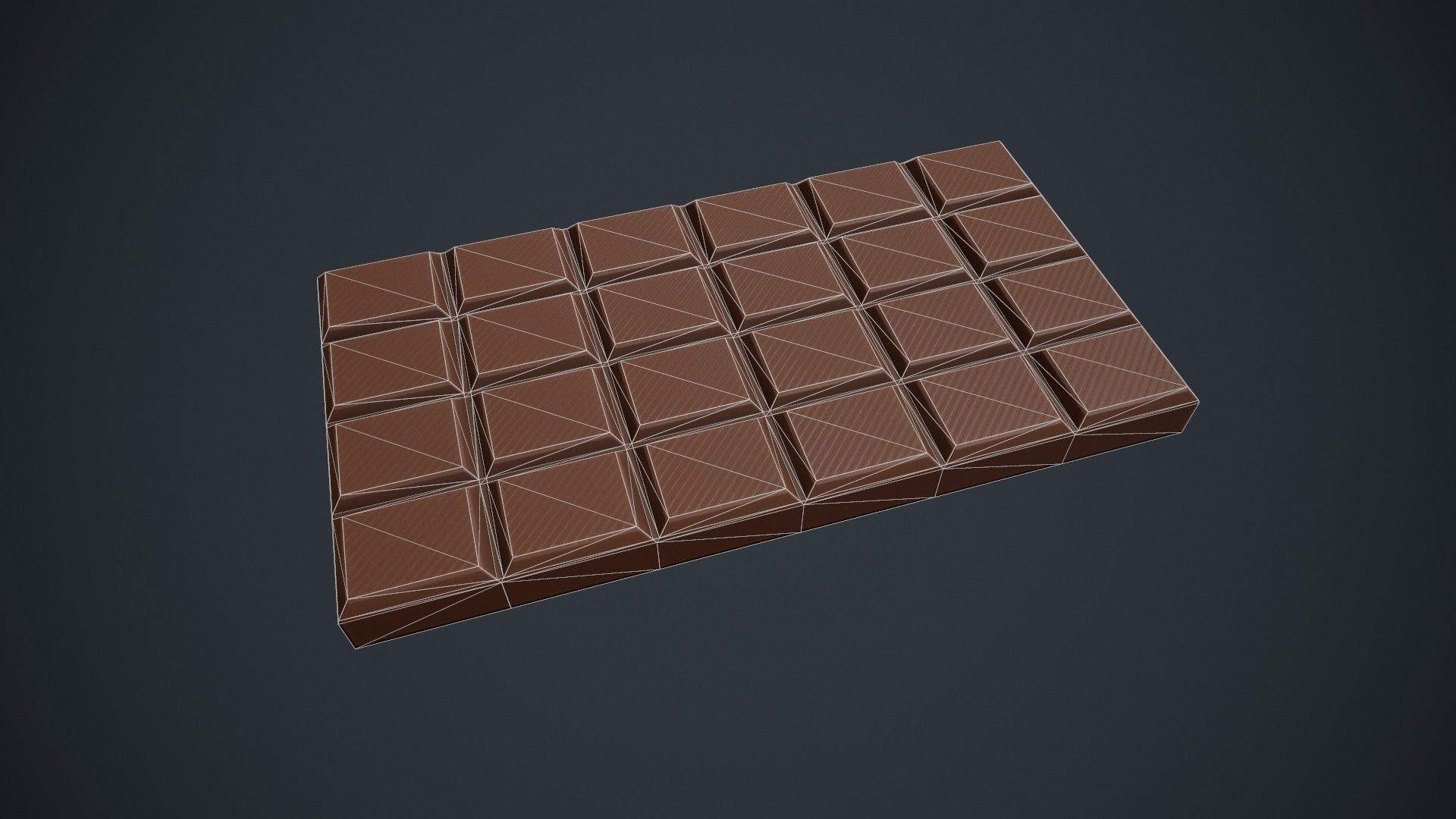 3D model Chocolate Bar VR / AR / low-poly | CGTrader