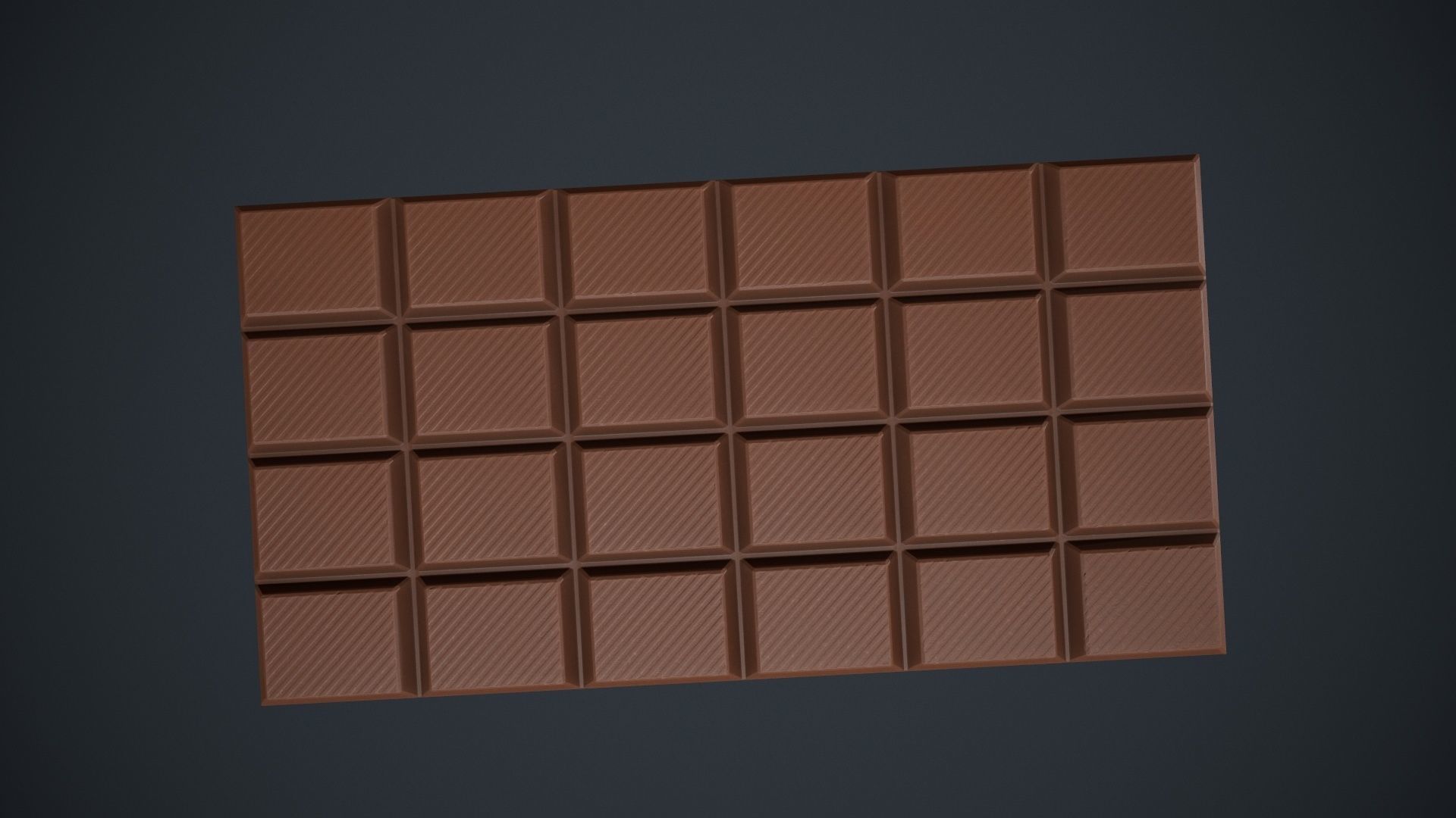 3D model Chocolate Bar VR / AR / low-poly | CGTrader