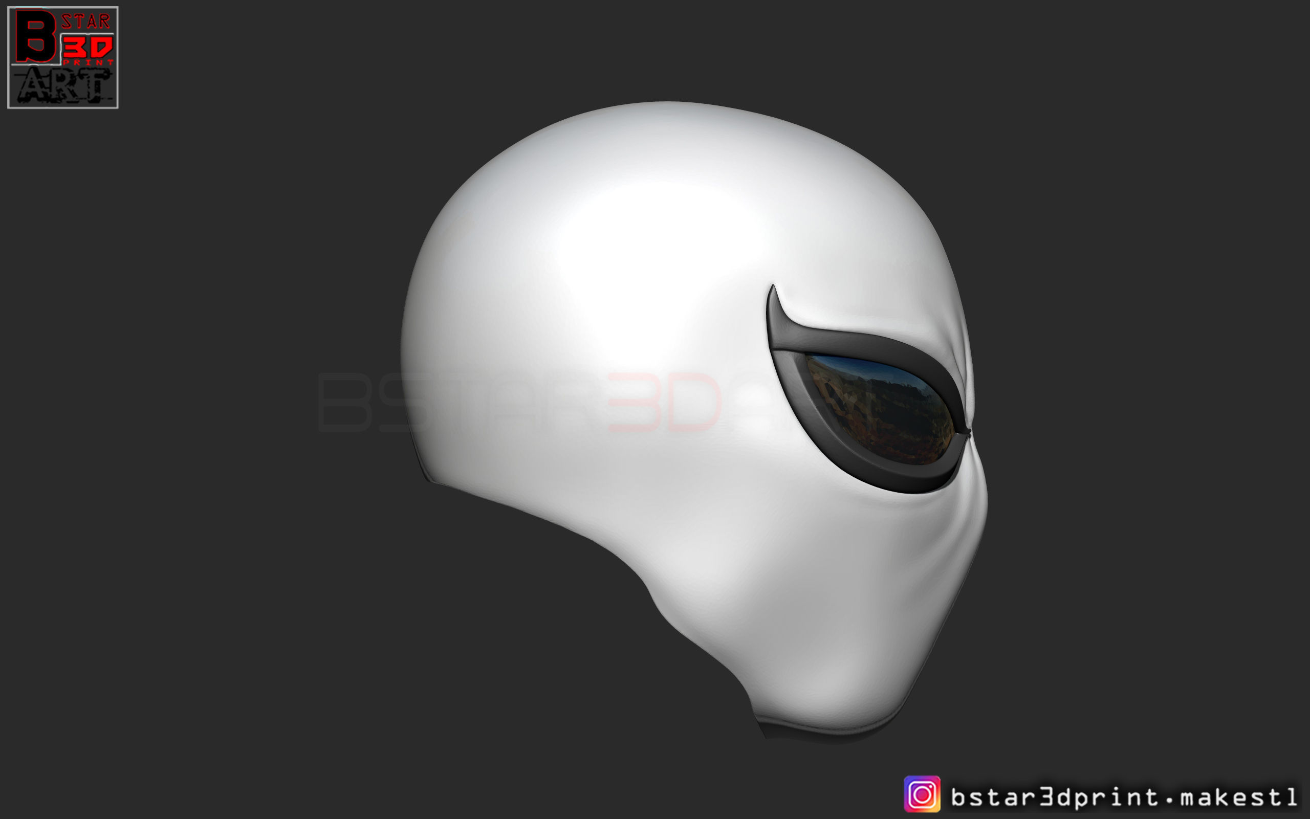 The Agent Venom Mask - Marvel Helmet 3D model 3D printable | CGTrader