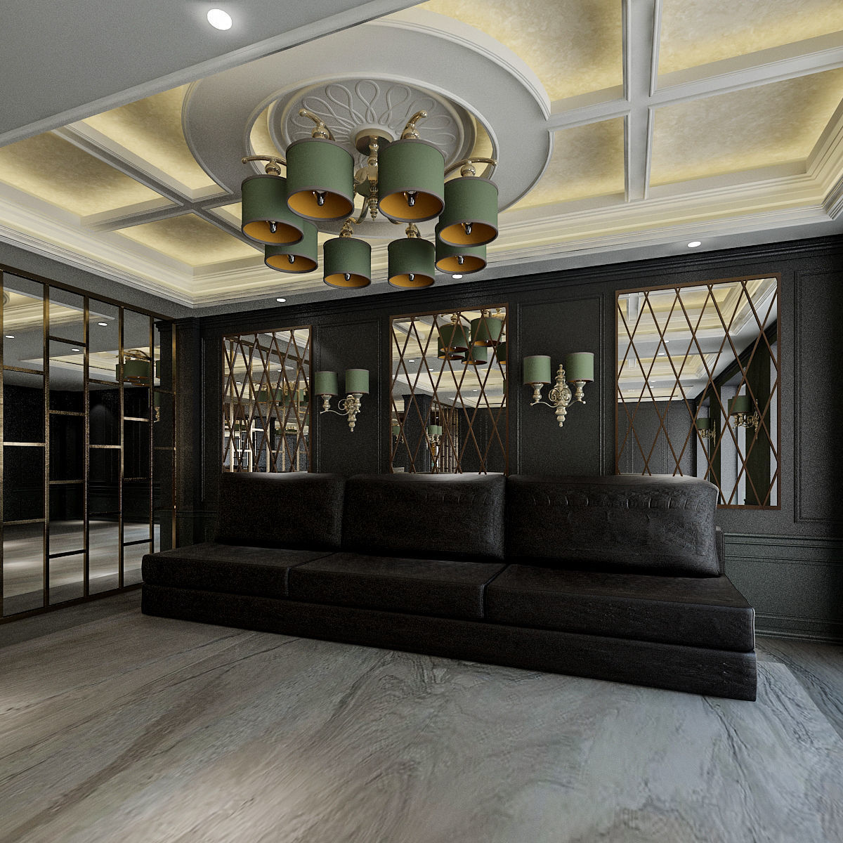 3D model Hotel Lobby VR / AR / low-poly | CGTrader