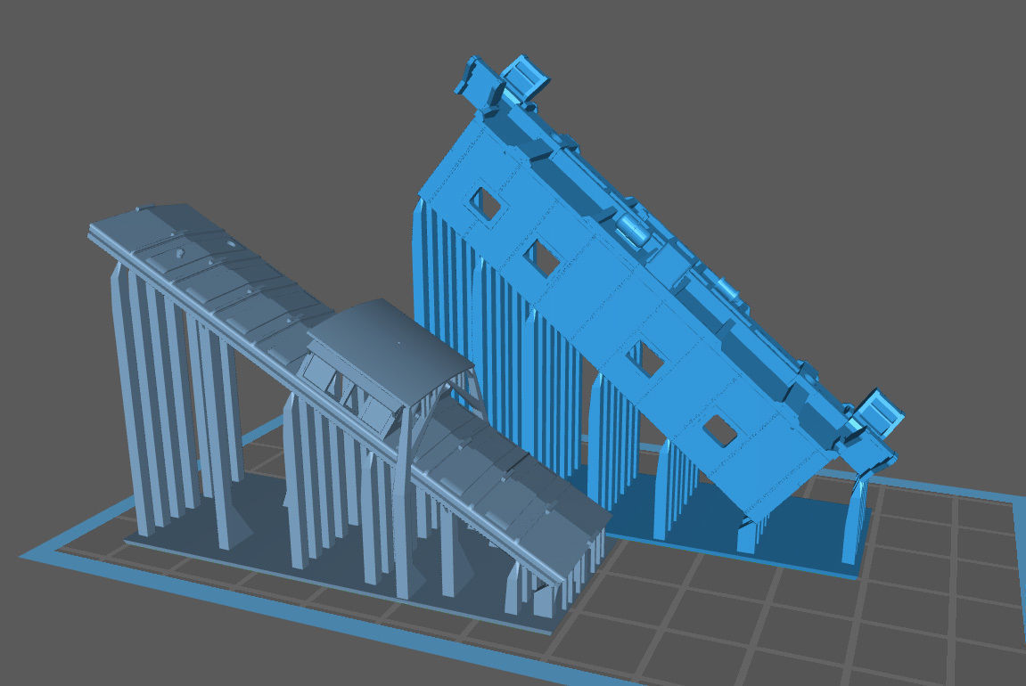 M5 Caboose N Scale SCL 3D model 3D printable | CGTrader