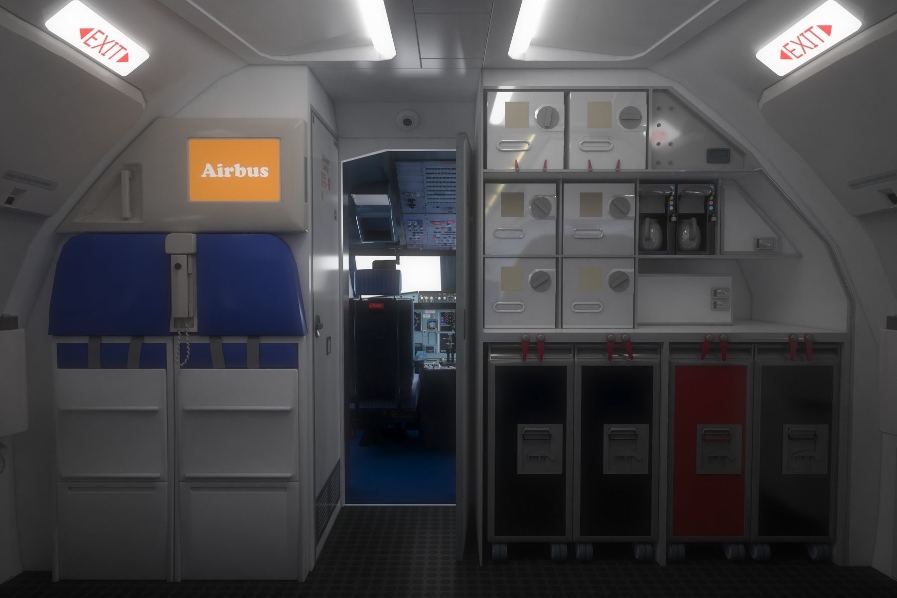 Airbus A 320 3D model | CGTrader