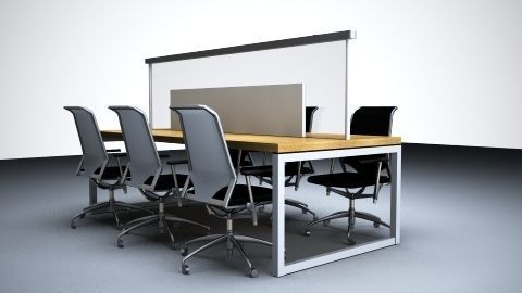 library table 3D model | CGTrader