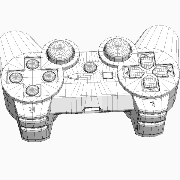 Playstation 3 Low Poly 3D model | CGTrader