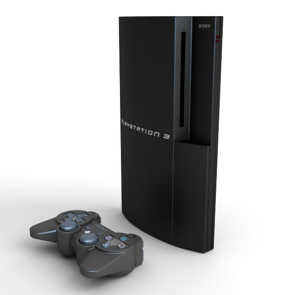 Playstation 3 Low Poly 3D model | CGTrader
