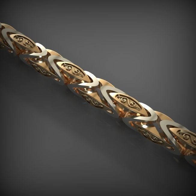 Chain Link 67 3D model 3D printable | CGTrader