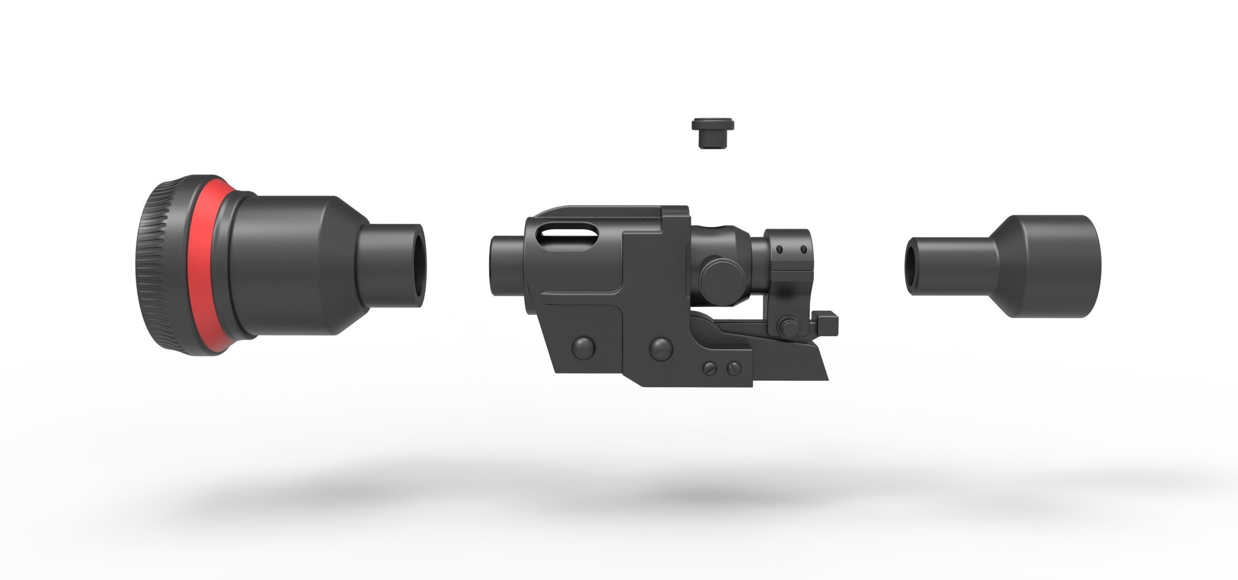 Cosplay Scope from the Heavy Blaster Rifle DLT-19X Star Wars 3D model ...