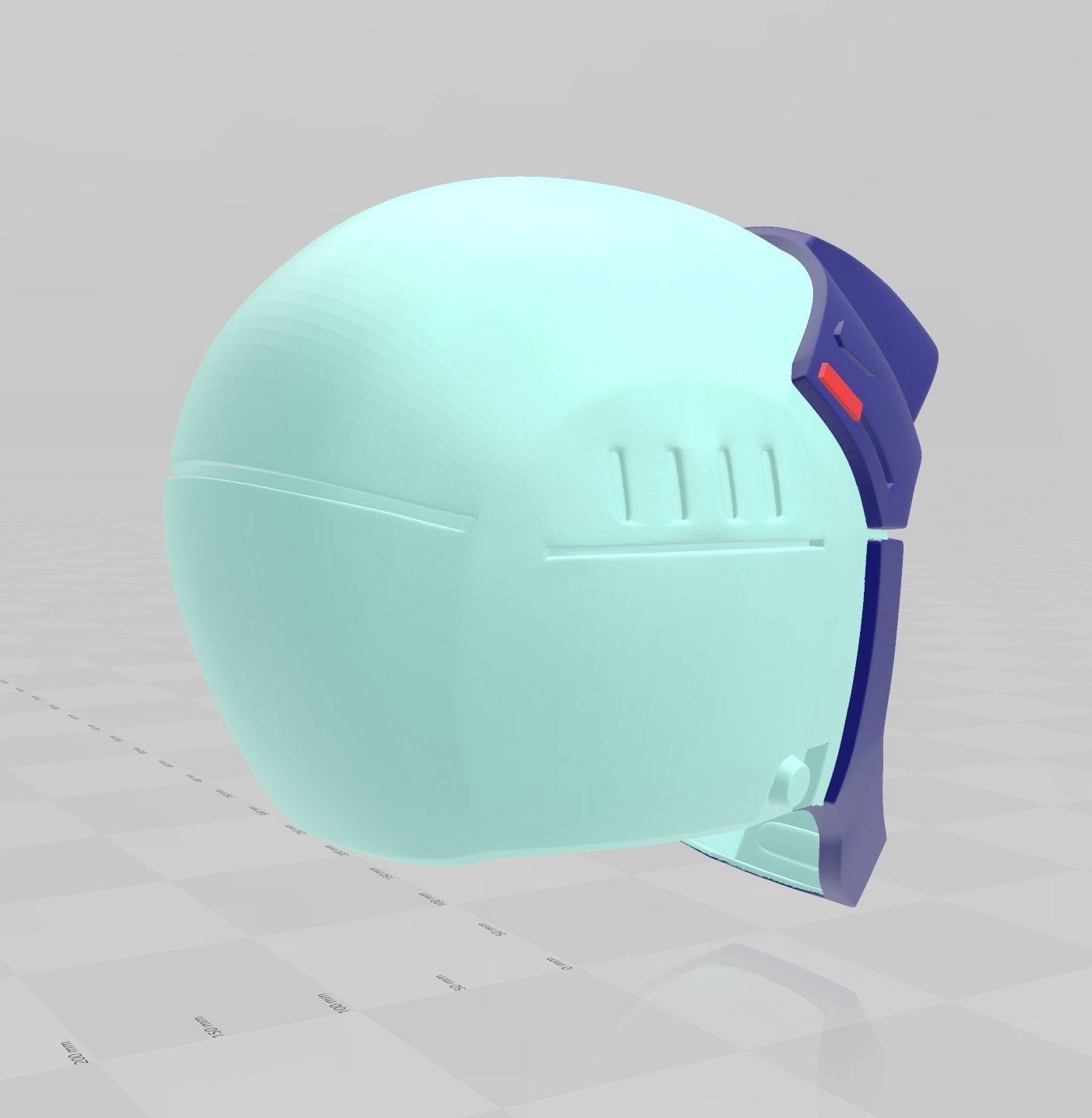 Zeta Gundam Pilot helmet Cosplay 3D model 3D printable | CGTrader