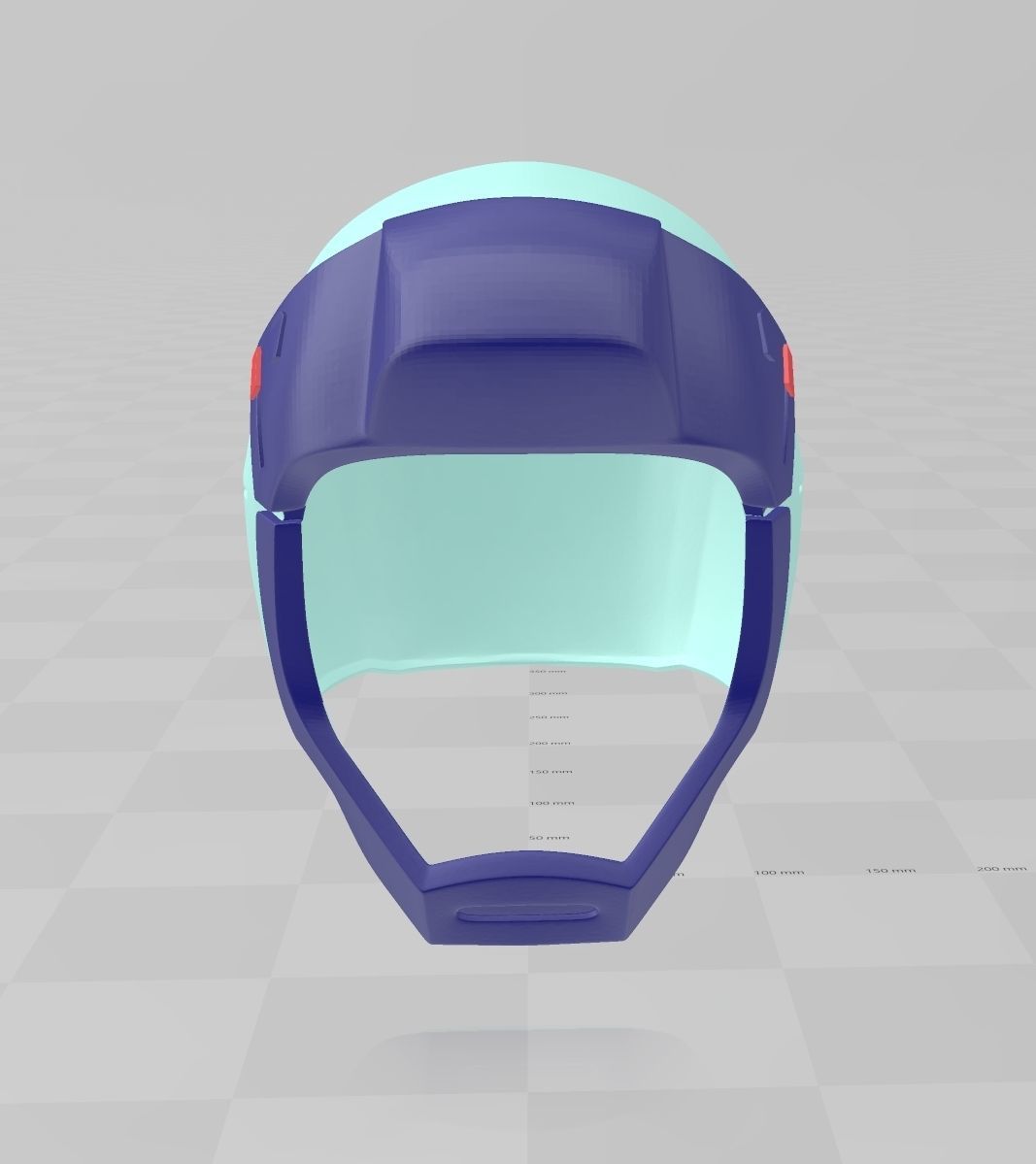 Zeta Gundam Pilot helmet Cosplay 3D model 3D printable | CGTrader