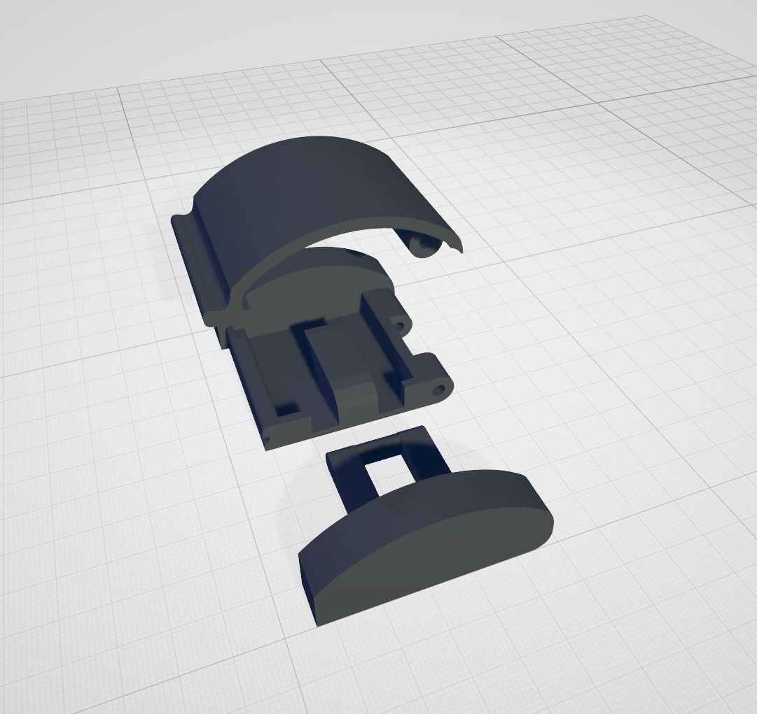 Chain lock 3D model 3D printable | CGTrader