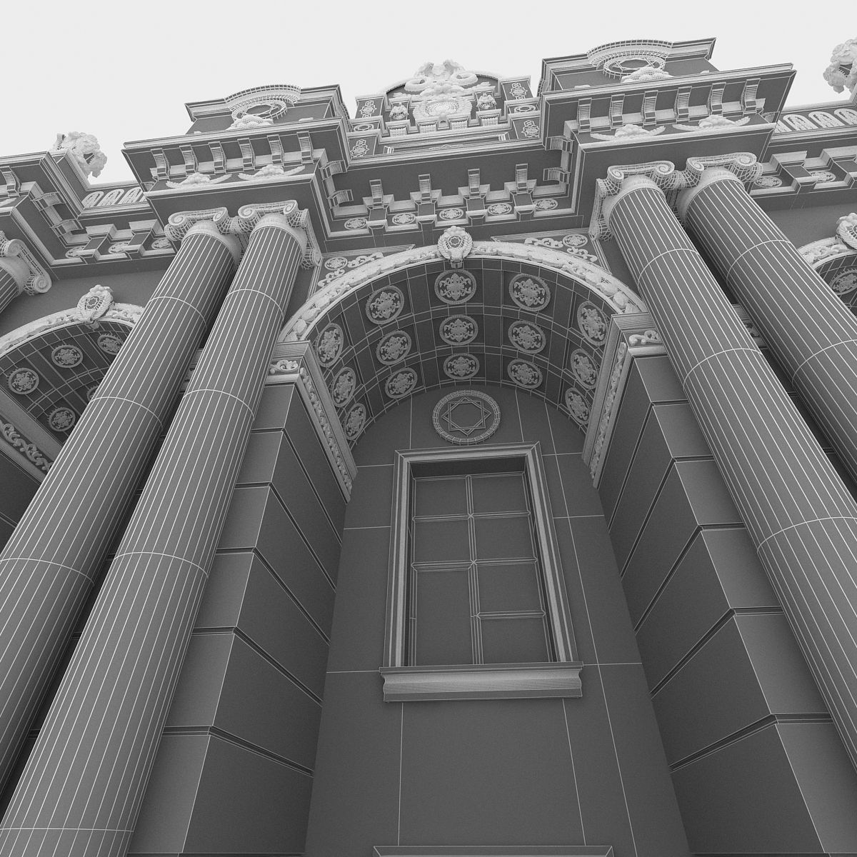 University Building 3D model | CGTrader