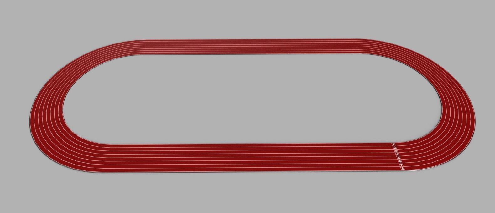 3D model Oval track VR / AR / low-poly | CGTrader