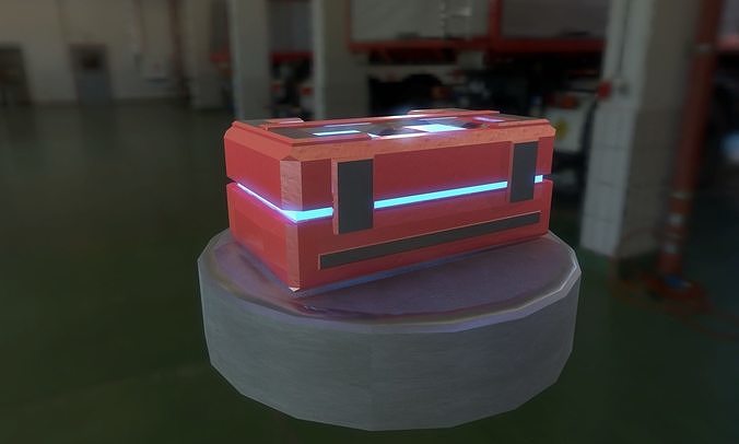 3D model Future Loot Box VR / AR / low-poly | CGTrader