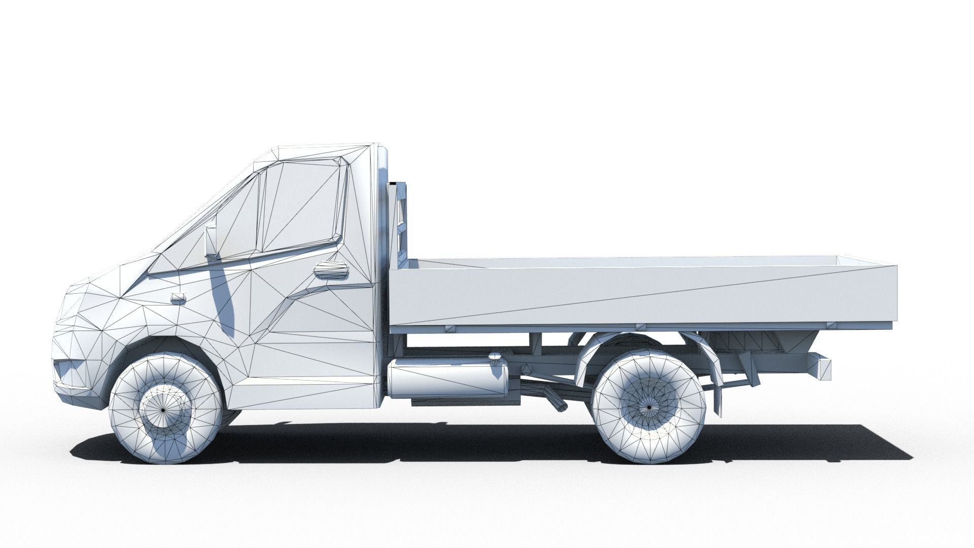 3D model Gaz Next VR / AR / low-poly | CGTrader