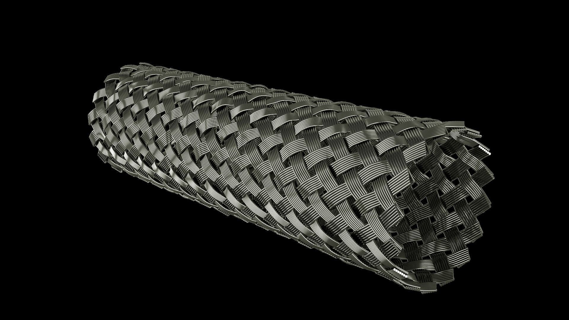 Wire braid 3D model | CGTrader