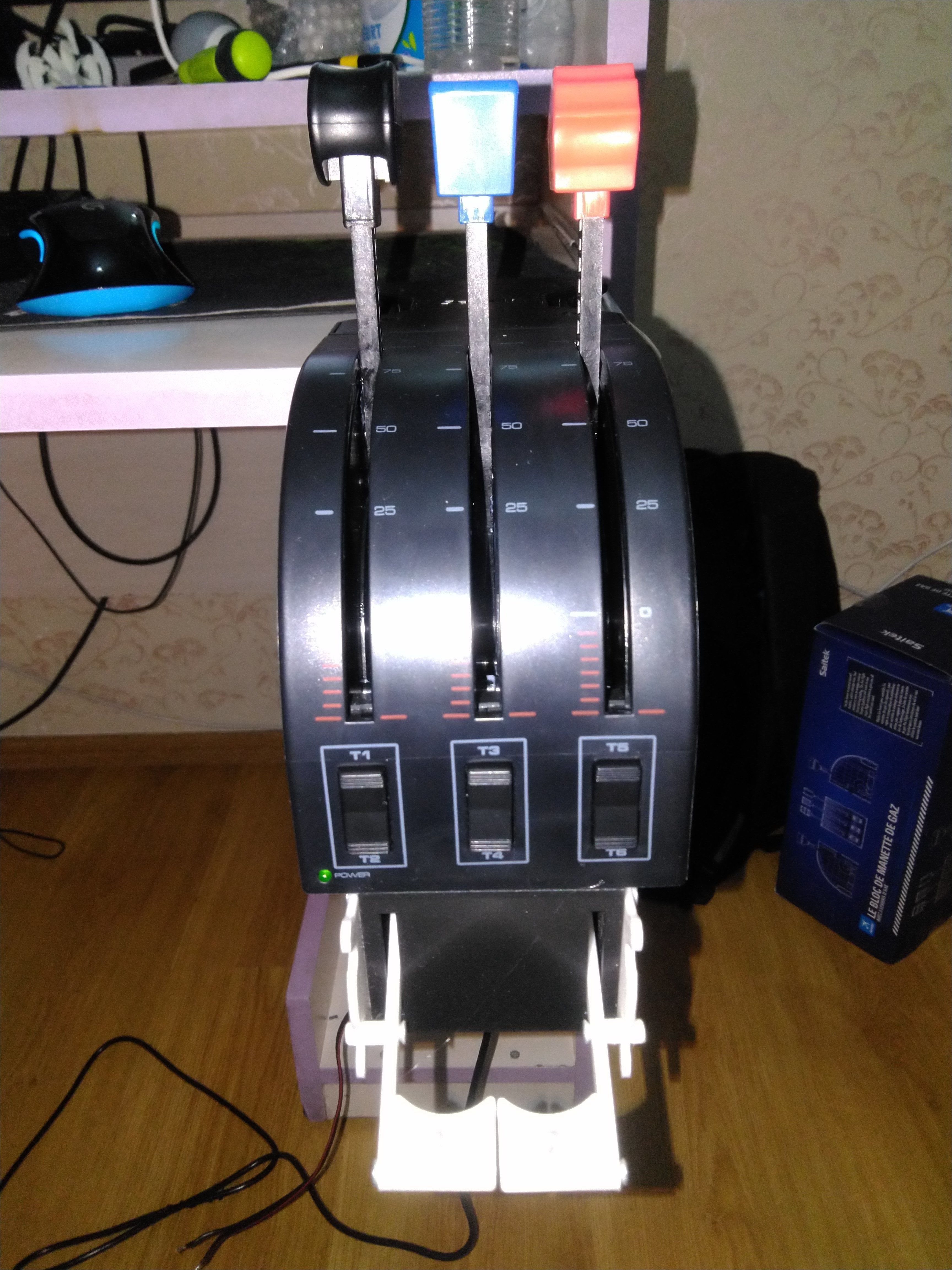 Start Lever for Saitek Throttle Quadrant 3D model 3D printable | CGTrader