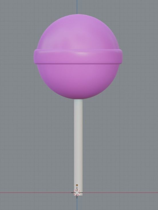 3D model 3D Lollipop VR / AR / low-poly | CGTrader
