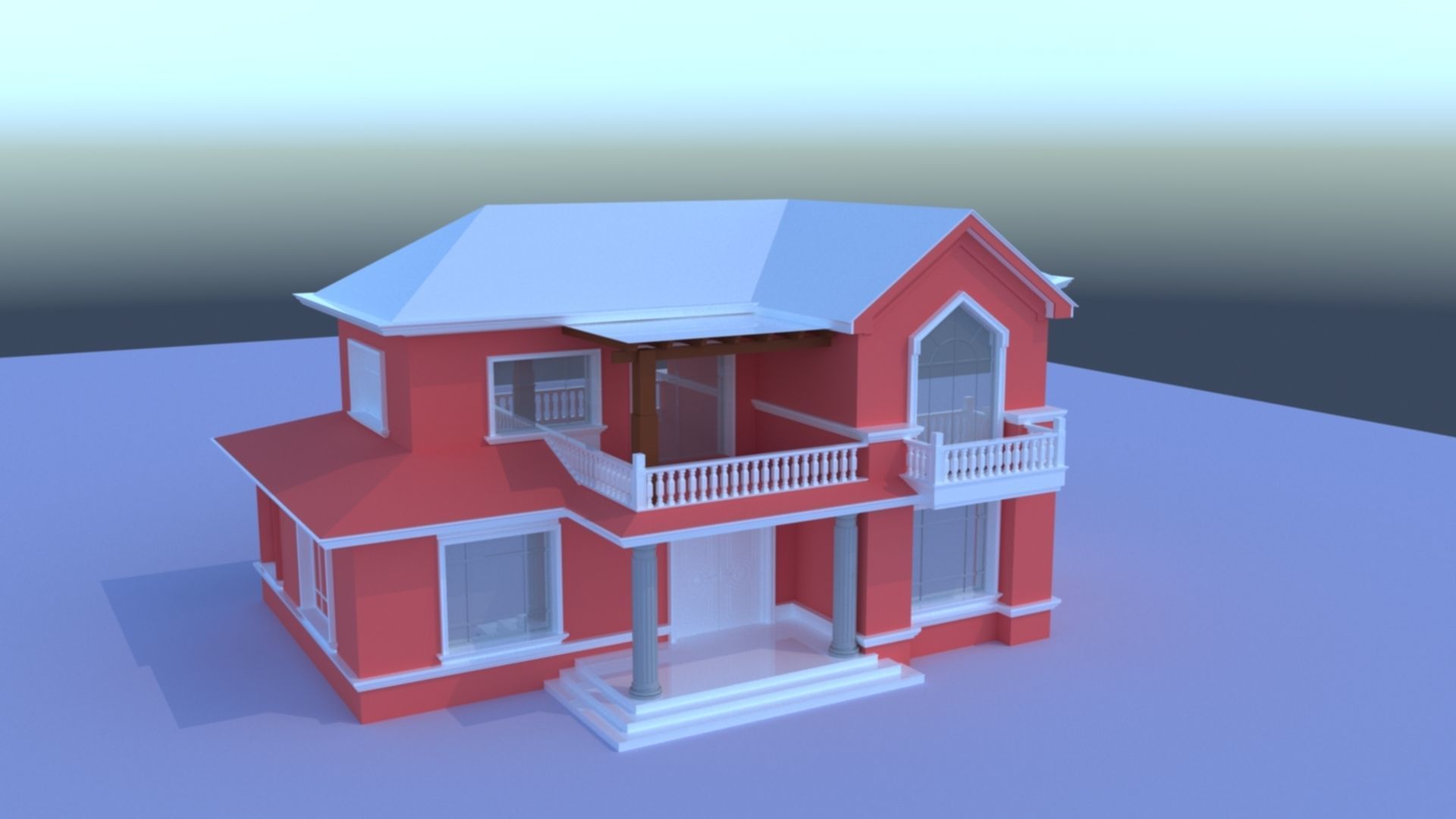 3ds max house 3D model | CGTrader