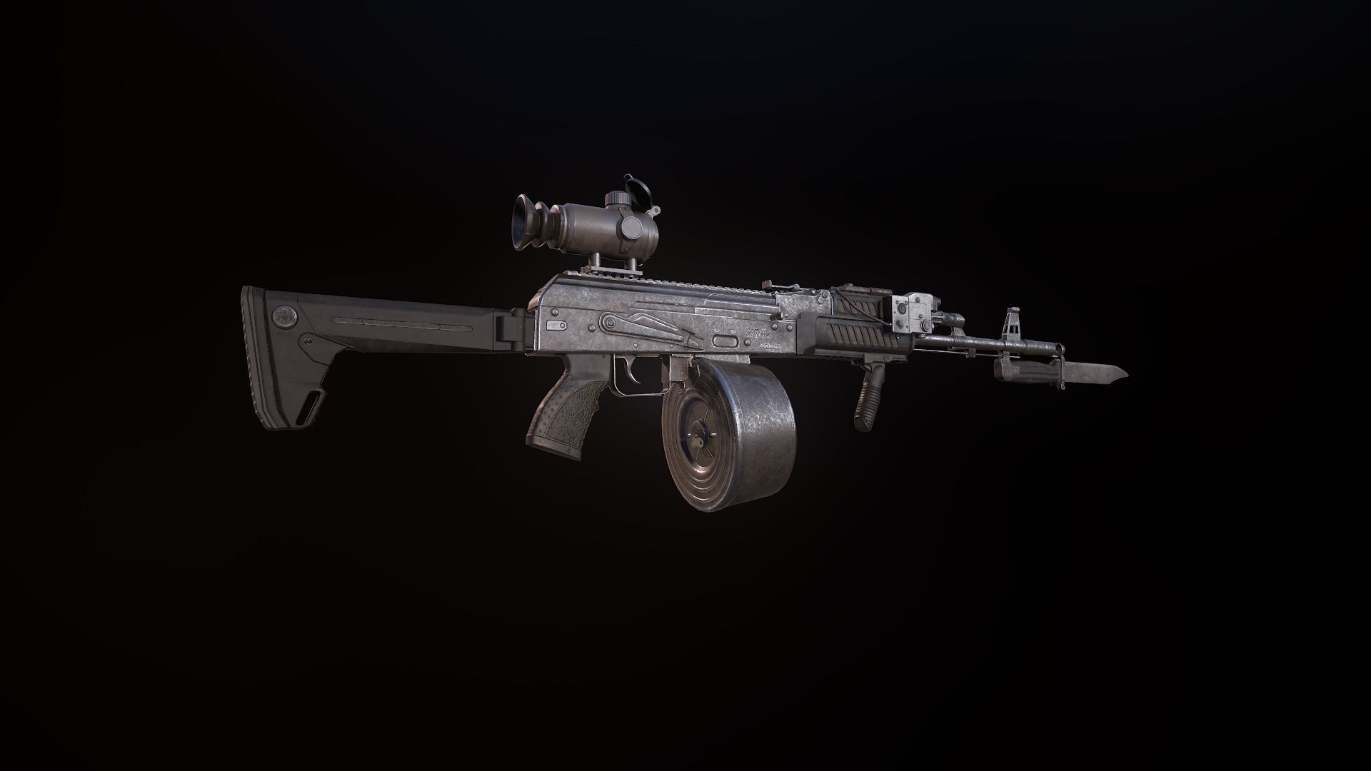 AK-74M 3D model | CGTrader