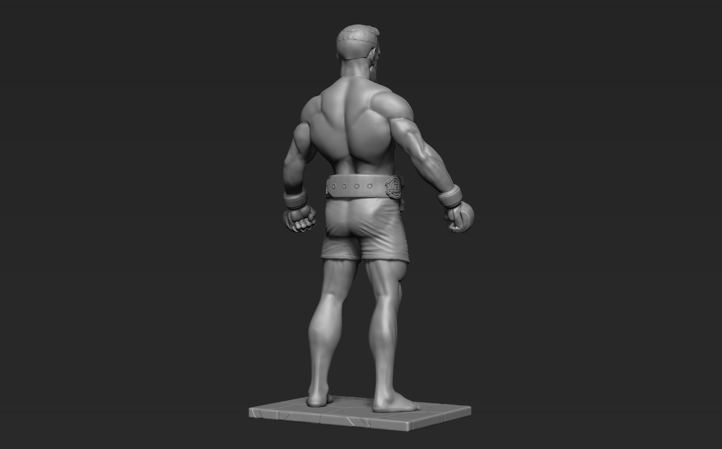 Conor McGregor 3D model 3D printable | CGTrader