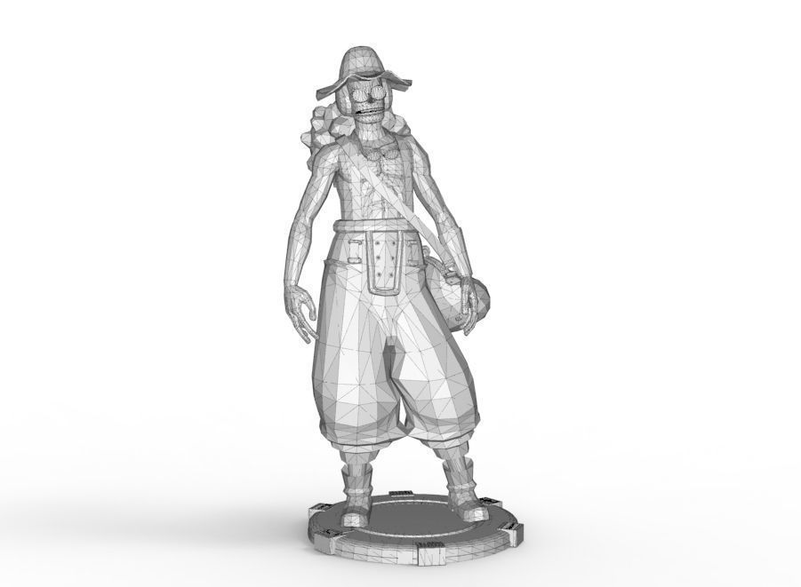 Usopp - Idle Pose 3D model 3D printable | CGTrader