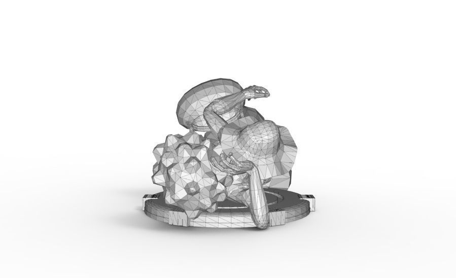 Usopp - Laying Pose 3D model 3D printable | CGTrader