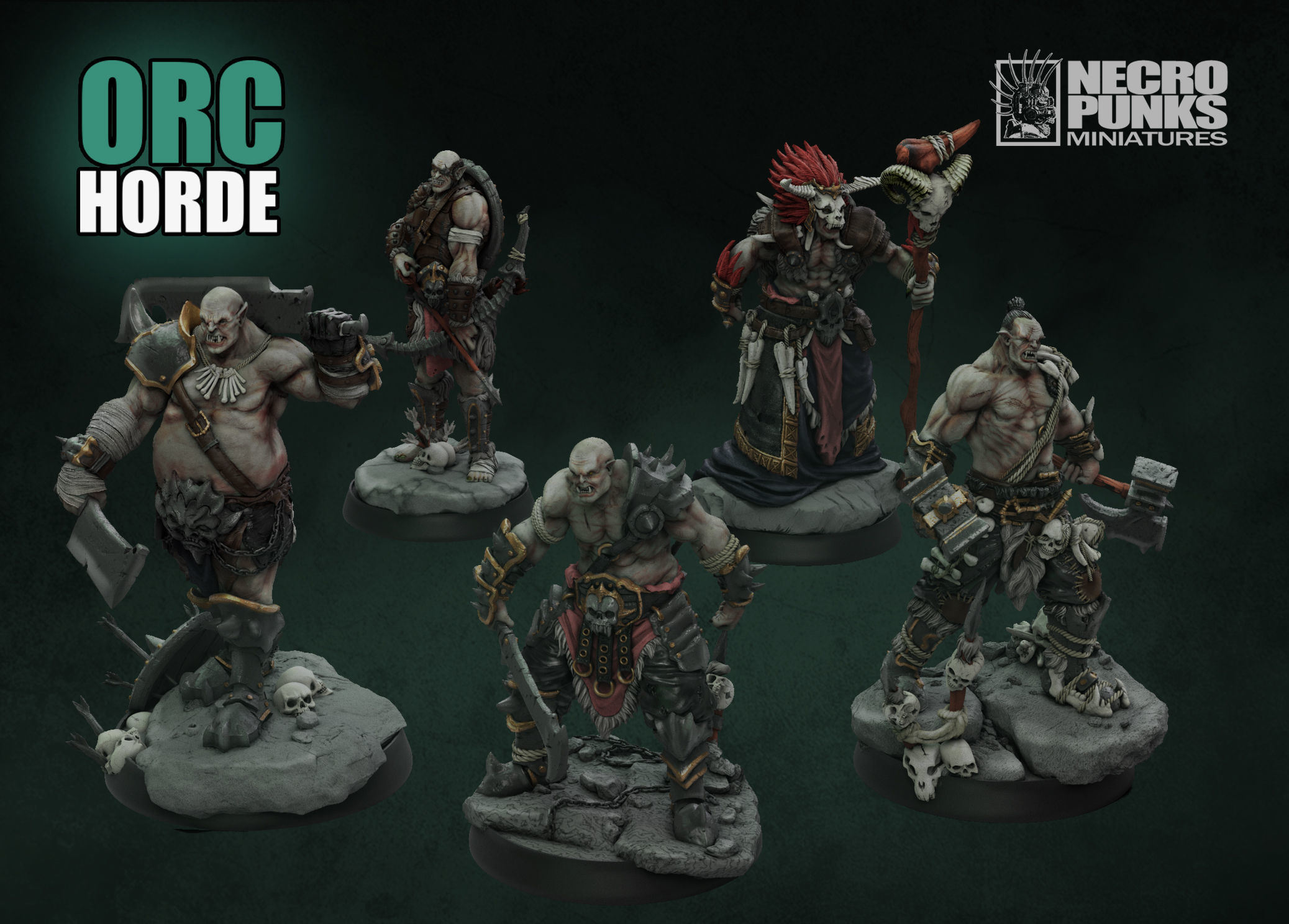 ORC HORDE set 3D model 3D printable | CGTrader