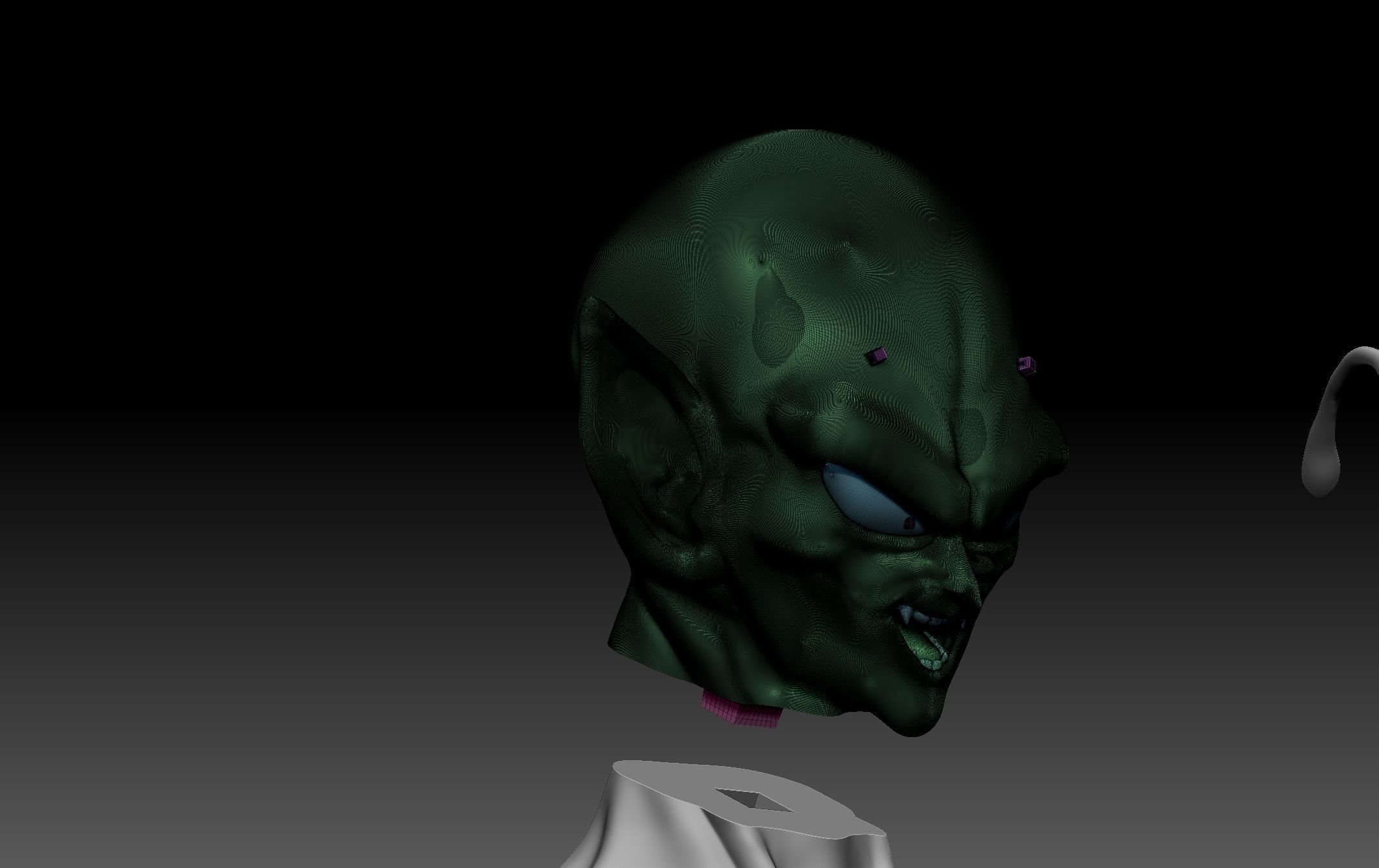 king piccolo 3D model 3D printable | CGTrader