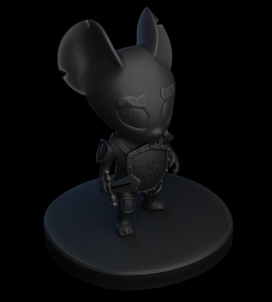iron rat 2020 3D model 3D printable | CGTrader