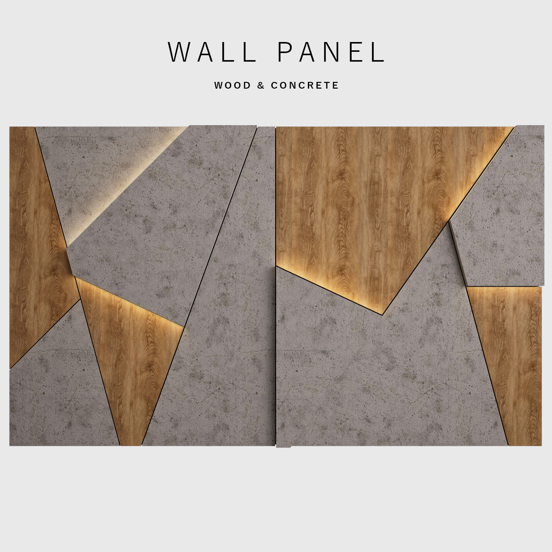 Wall Panel 24 3D model | CGTrader