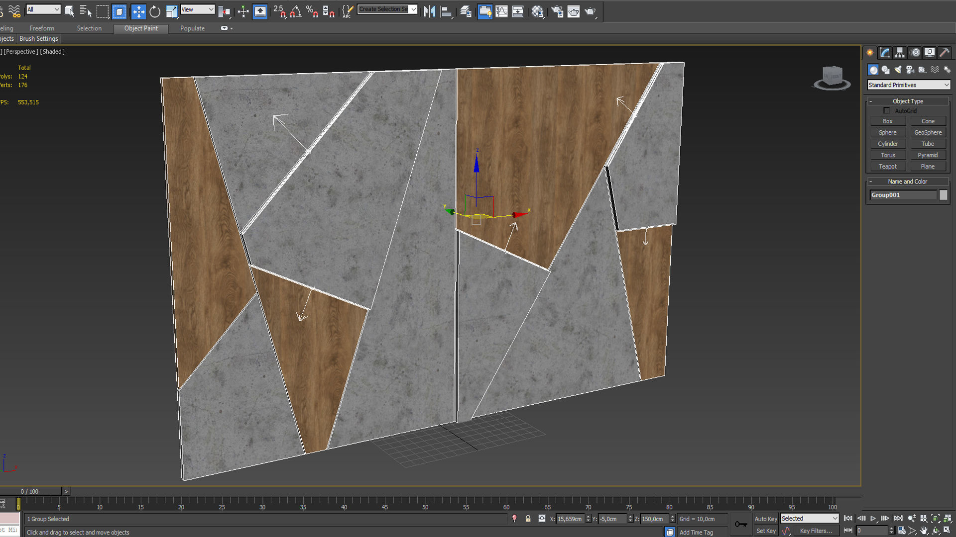 Wall Panel 24 3D model | CGTrader