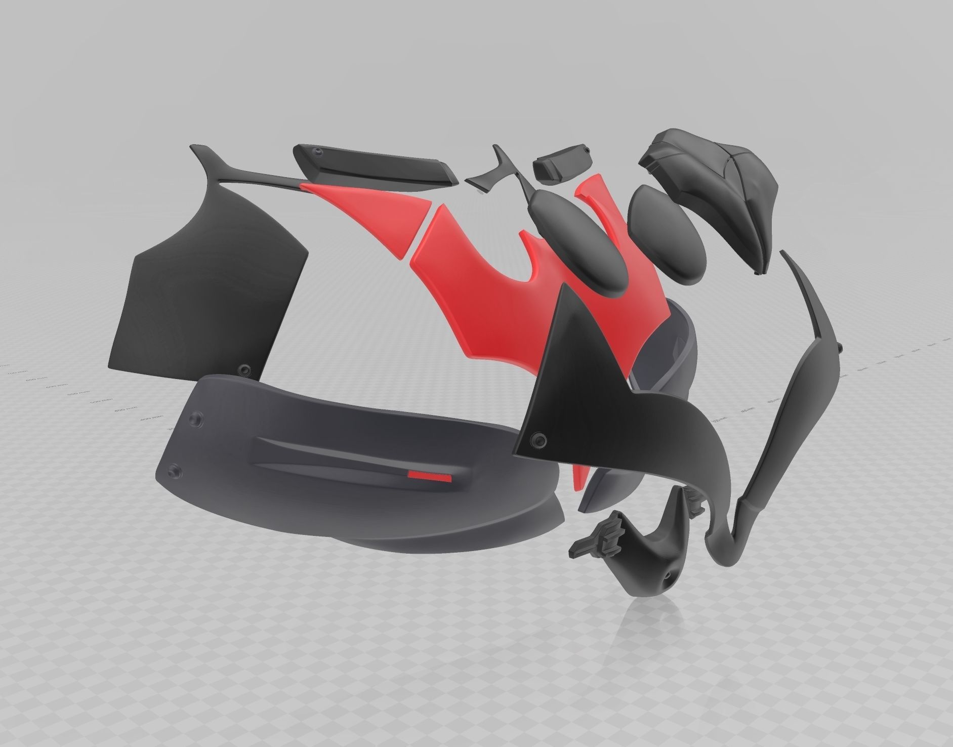 Batman Arkham Knight Beyond chest Cosplay 3D model 3D printable | CGTrader