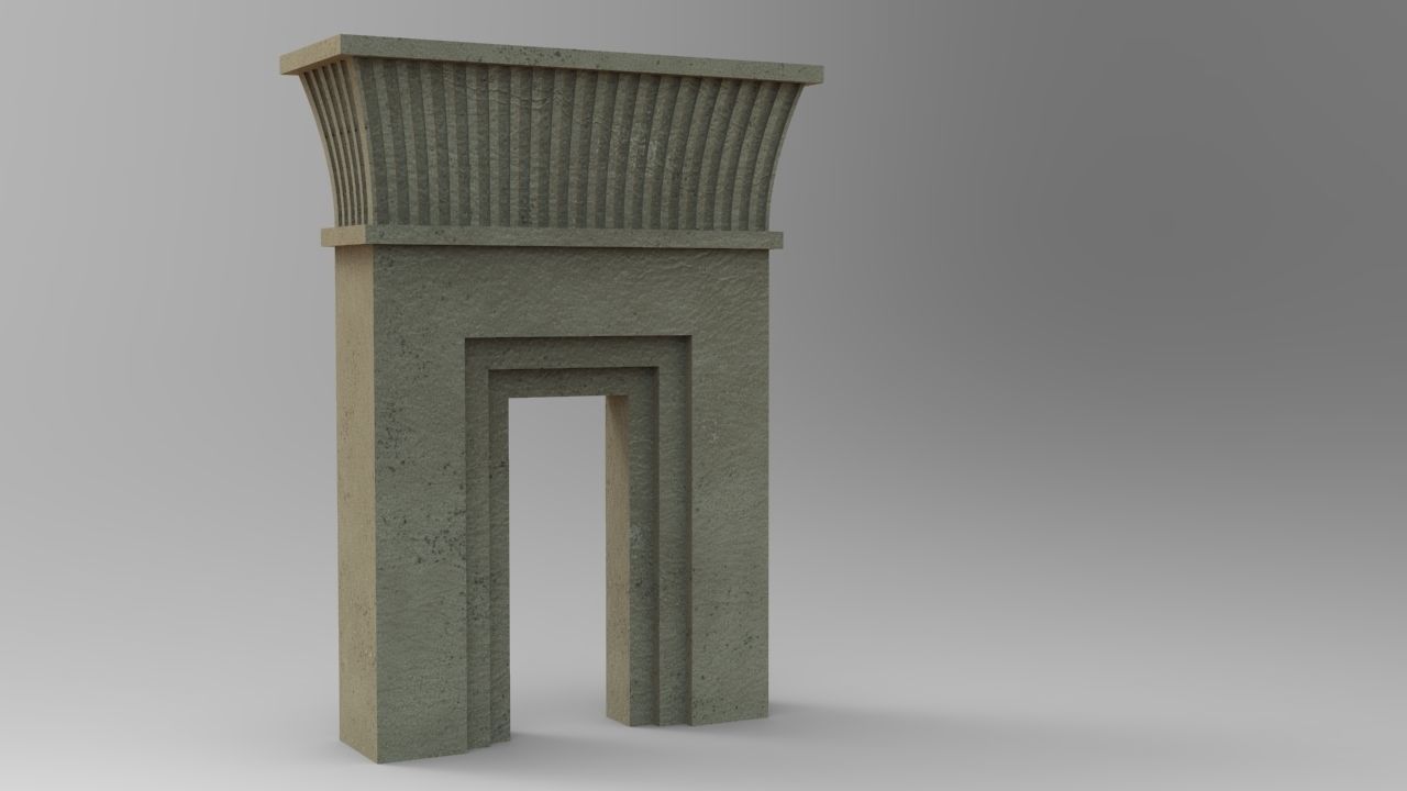 persepolis gate 3d model 3D model | CGTrader