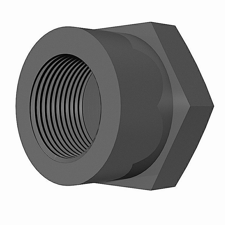 PVC End Caps - BSP Female free 3D model | CGTrader