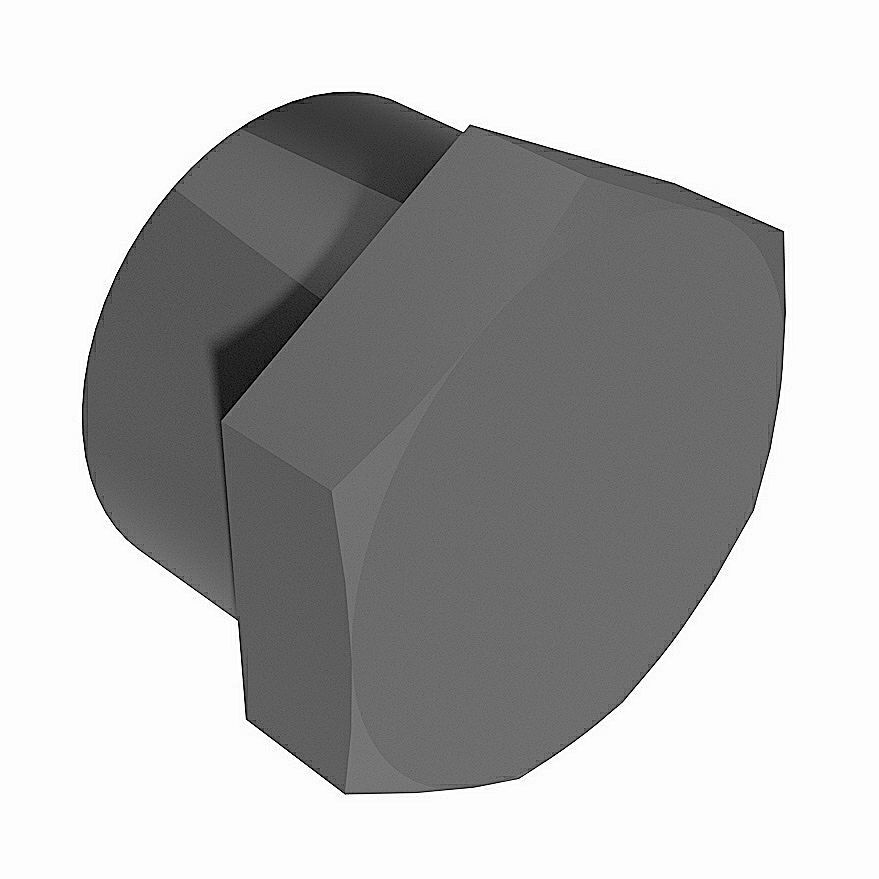 PVC End Caps - BSP Female free 3D model | CGTrader