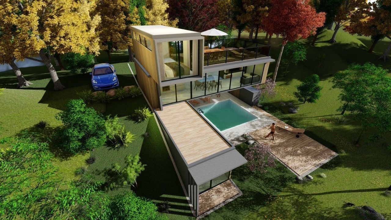 3D model modular container home 3d model VR / AR / low-poly | CGTrader