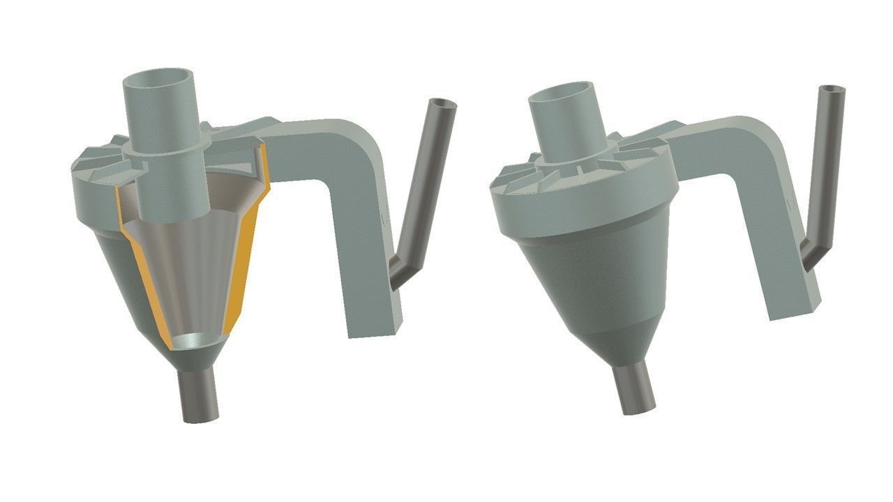 Preheater Dust Cyclone 3D model | CGTrader