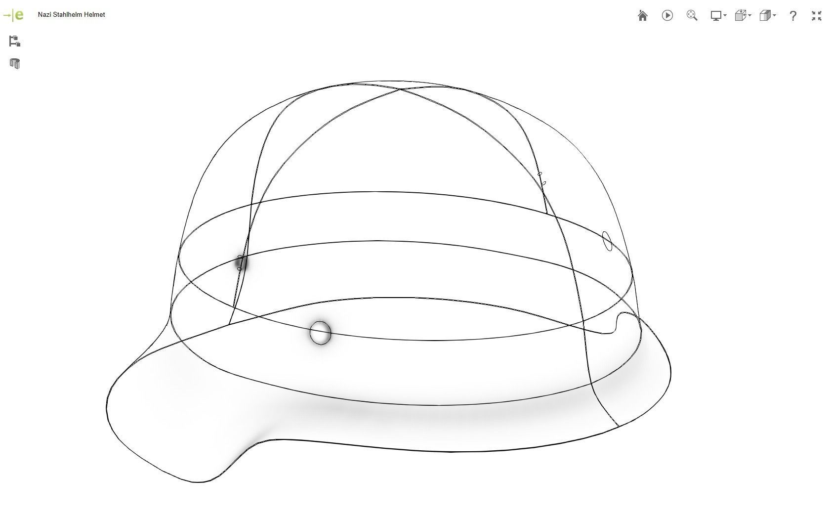 Nazi Stahlhelm Helmet 3D model | CGTrader