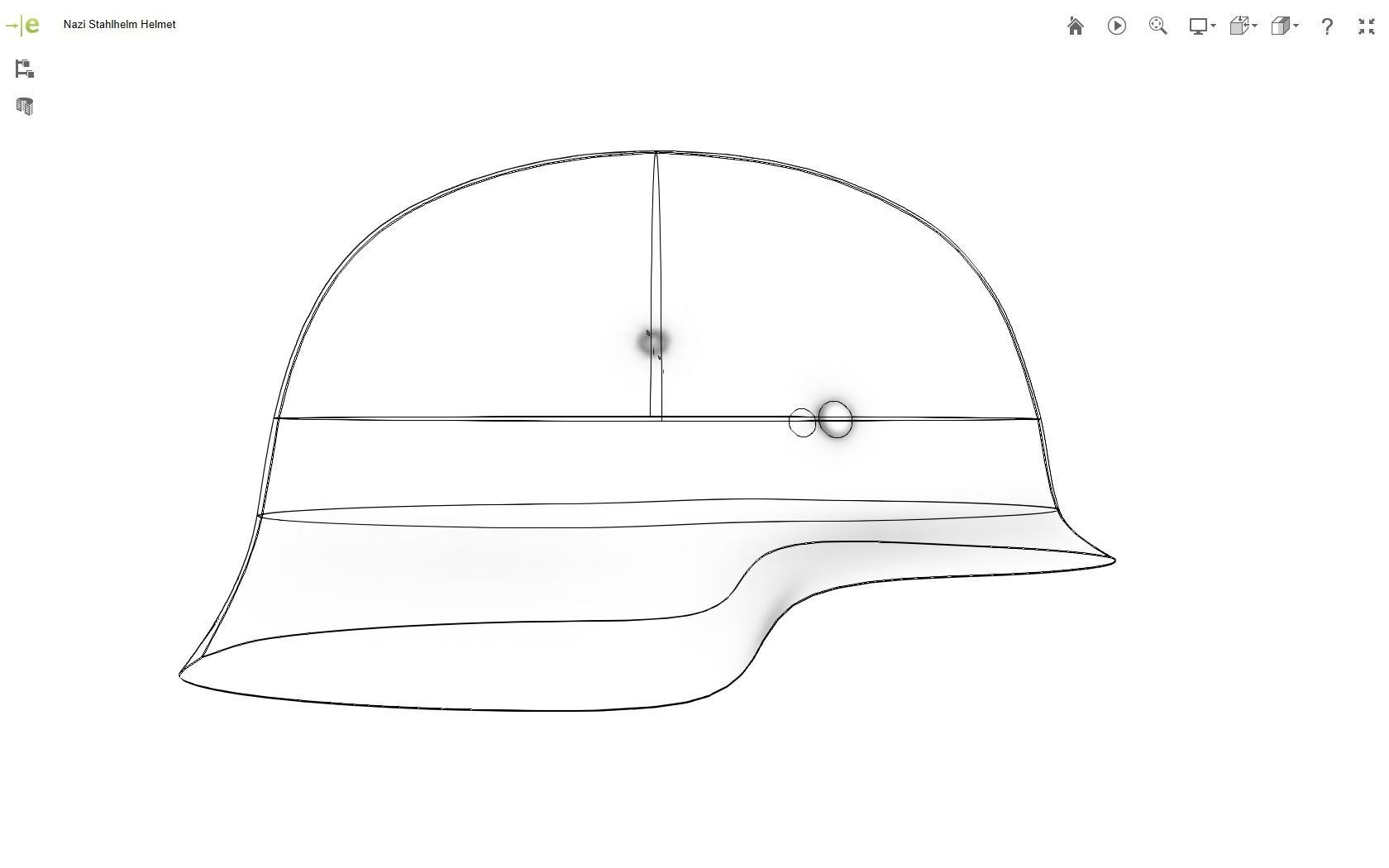 Nazi Stahlhelm Helmet 3D model | CGTrader