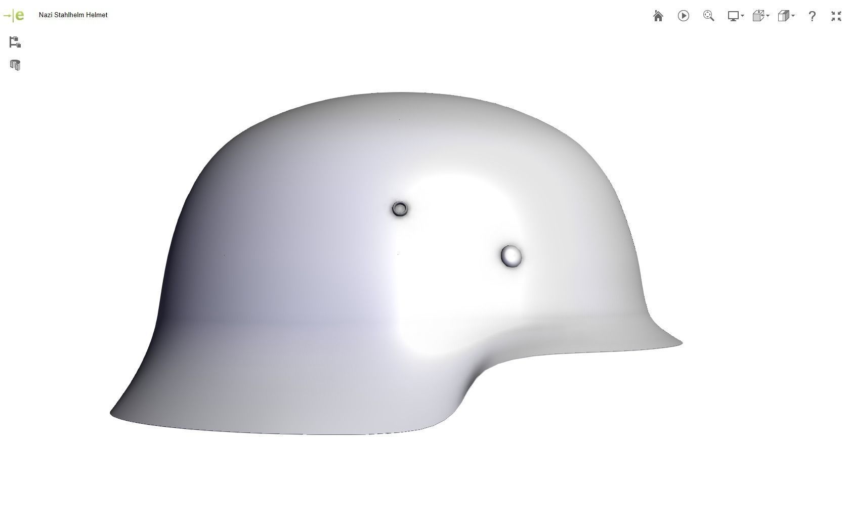 Nazi Stahlhelm Helmet 3D model | CGTrader